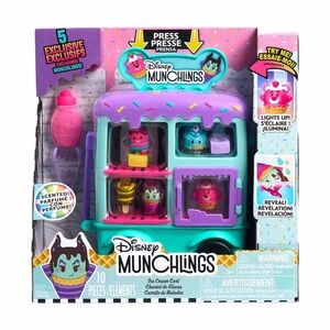 Disney | Toys | Disney Munchlings Ice Cream Cart Playset | Poshmark